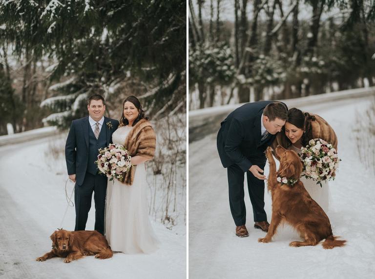 Kelly & Matt | Wisconsin Winter Wedding